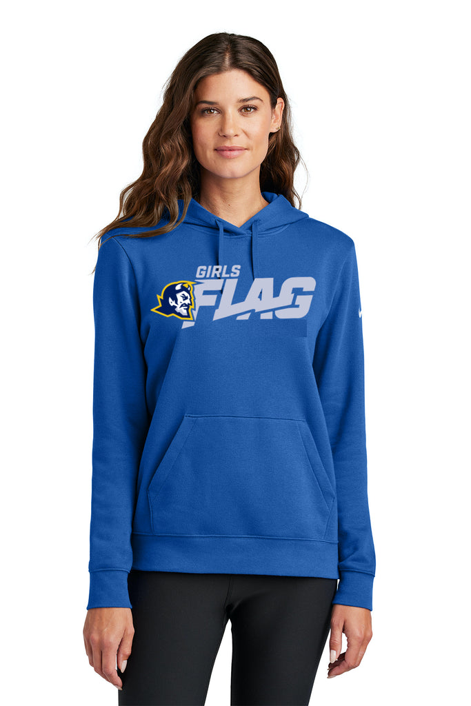 MTL Flag Football NIKE FEMALE CUT Hoodie Sweatshirt (Royal) – TownieTime